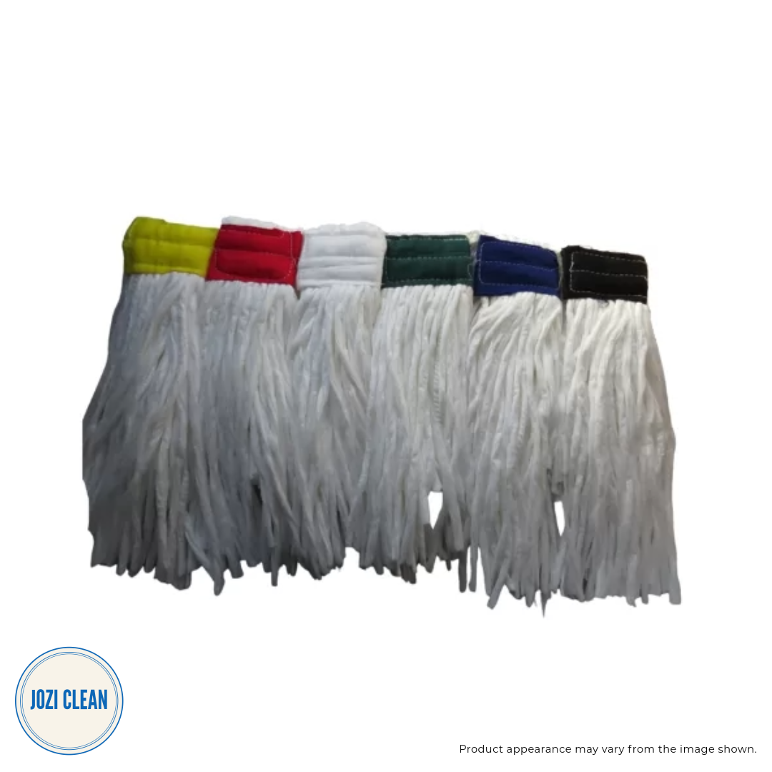 Spunlace Round Mop Head – 300g Colour Coded – JoziClean